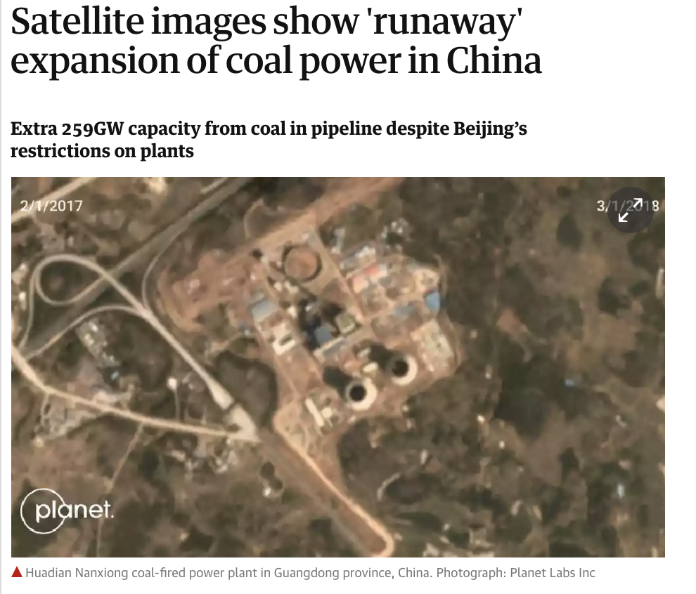 China Building Hundreds Of Coal Plants