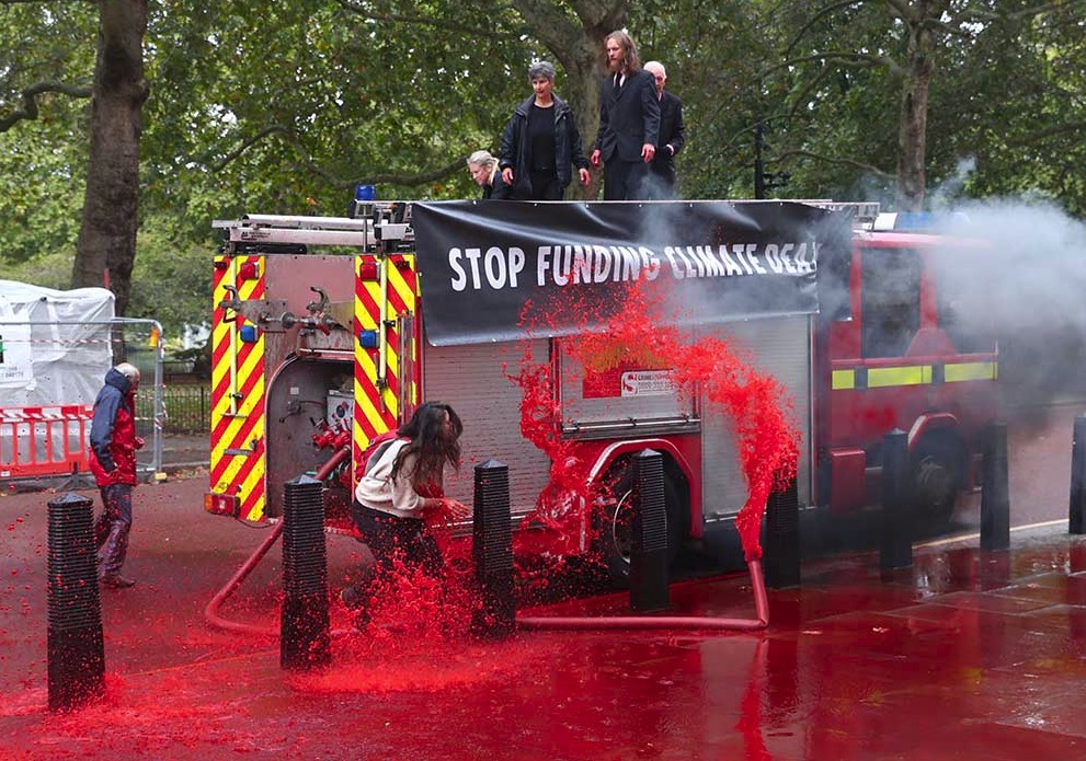 Extinction Rebellion ‘Fake Blood’ Stunt Backfires Badly