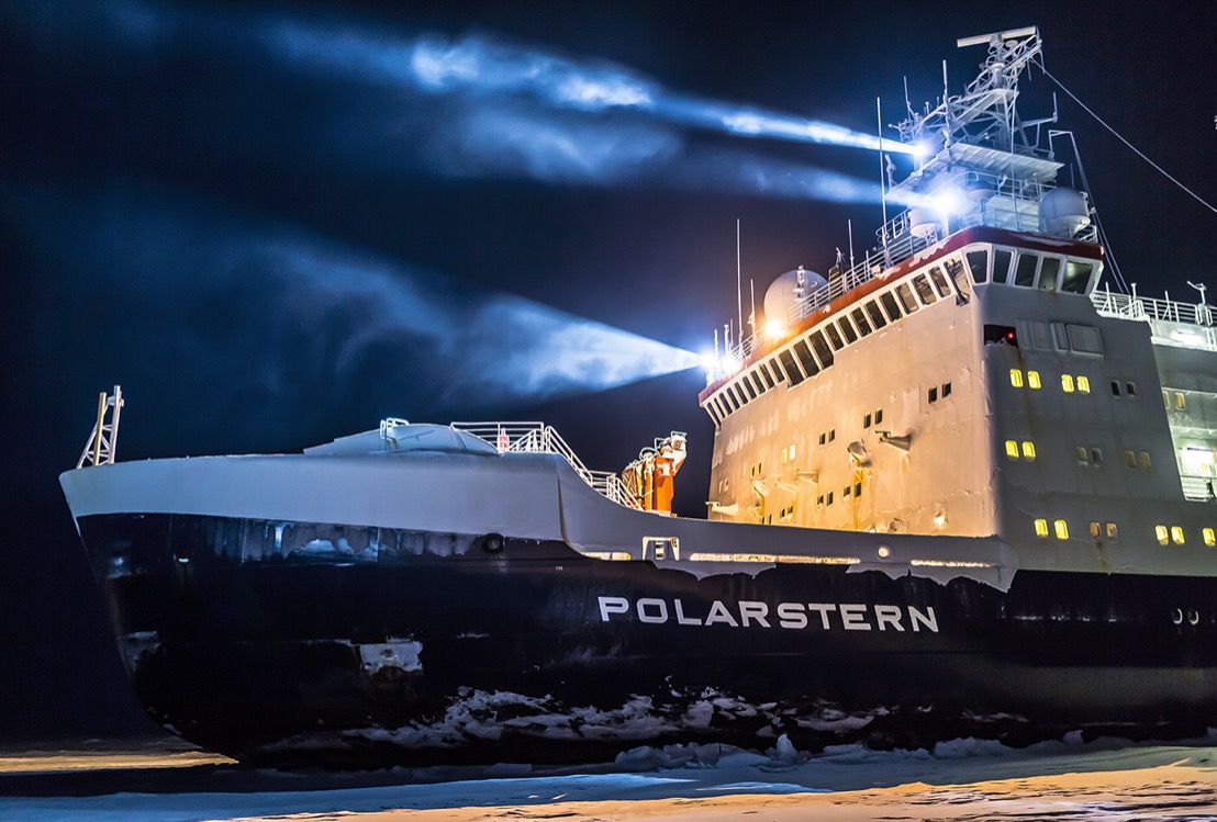 German Research Vessel Gets Stuck In Thick Arctic Drift Ice