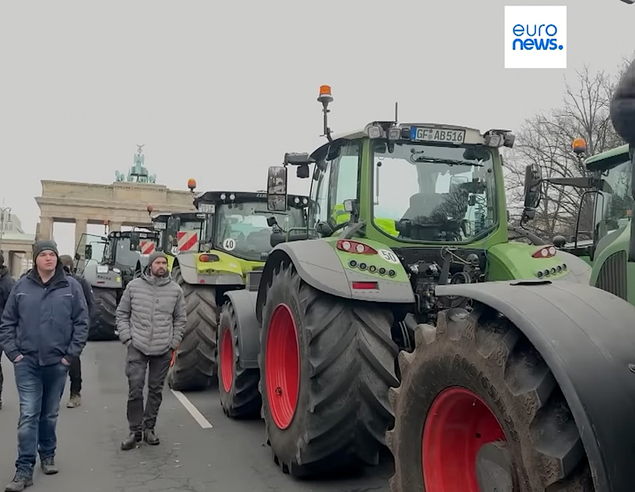 Farmer Protests Bring Germany To Standstill Over Government's Globalist ...