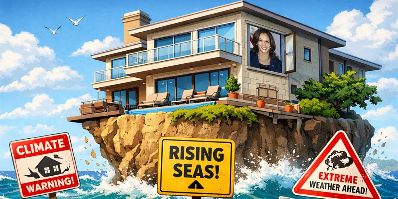Kamala Buys $8M Malibu Mansion Despite Her Climate Warnings About ...