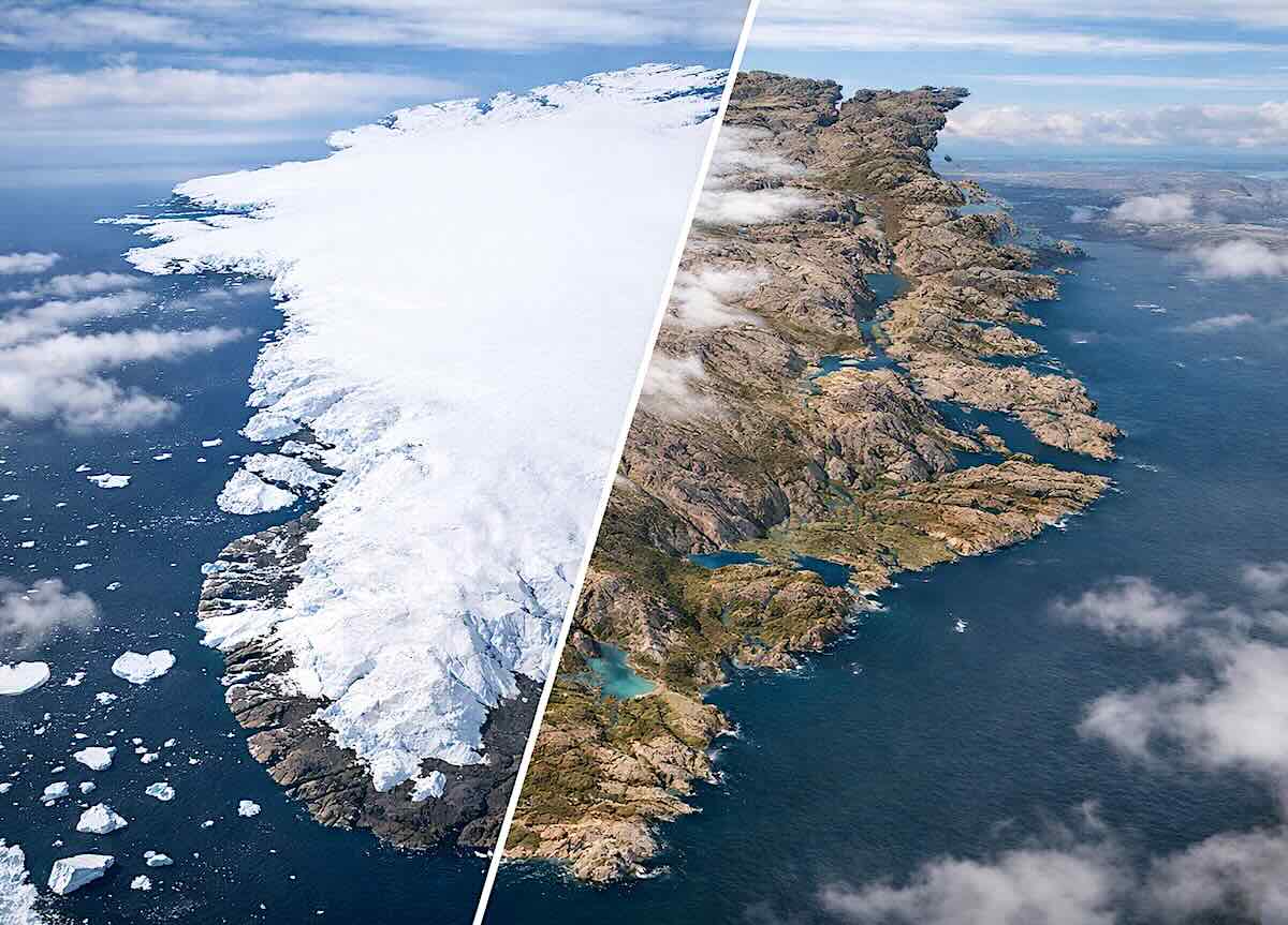 Study Finds Greenland 3–7°C Warmer, Ice Sheet Much Smaller 6,000–8,000 ...