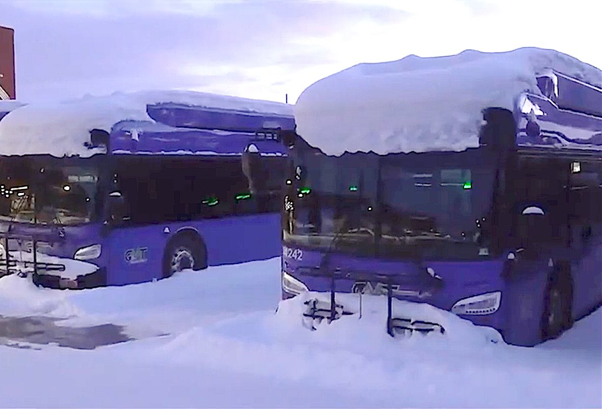 Out Cold: Vermont’s Electric Buses Sidelined By Freezing Temps, Fire ...