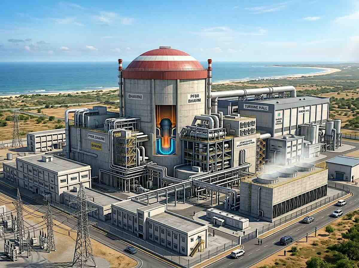 India Hits Major Nuclear Milestone With Prototype Fast Breeder Reactor ...