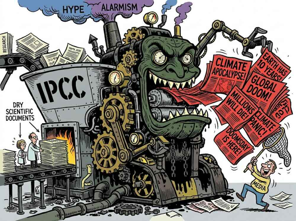 IPCC Caught Amplifying Its Own Alarmism, And The Media Made It Worse ...